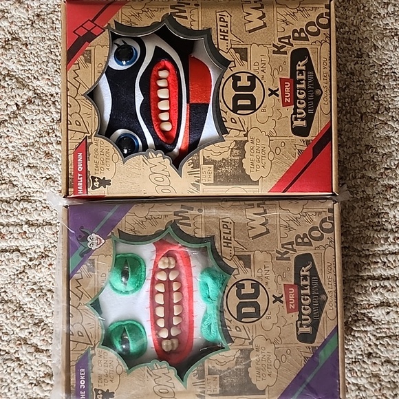 Zuru | Toys | Zuru Fuggler Joker And Harley Quinn Plush Set | Poshmark